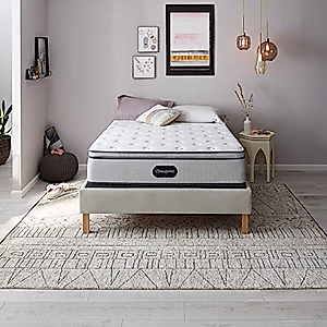 Beautyrest BR800 13 inch Plush Pillow Top Mattress, Queen, Mattress Only
