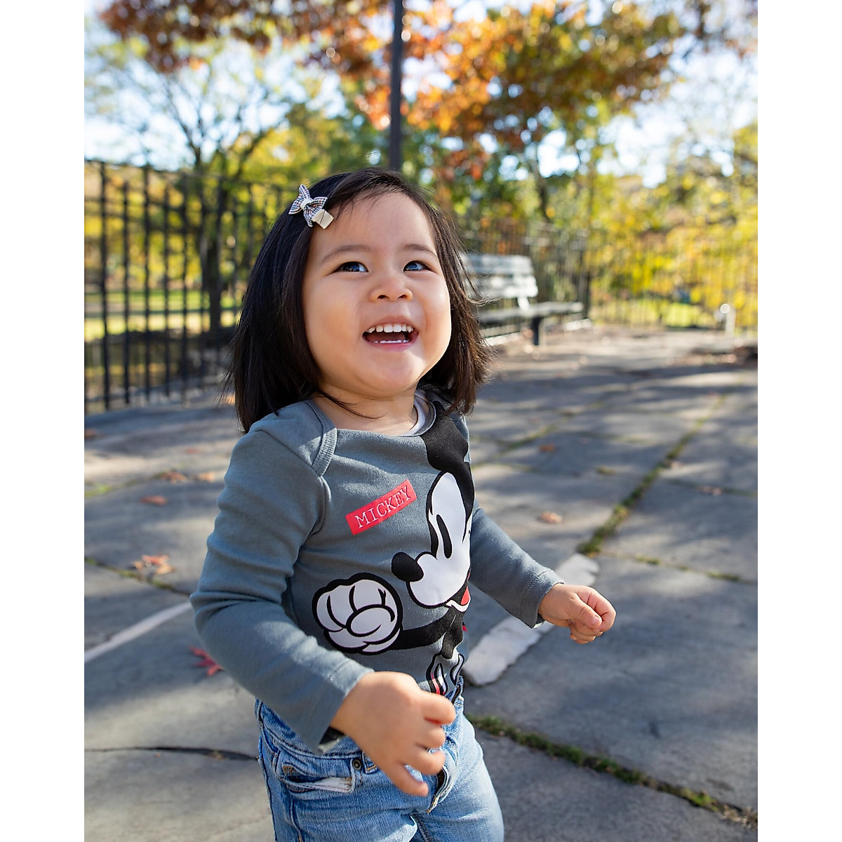 Disney Mickey Mouse Infant Baby Boys 3 Pack Bodysuits 18 Months