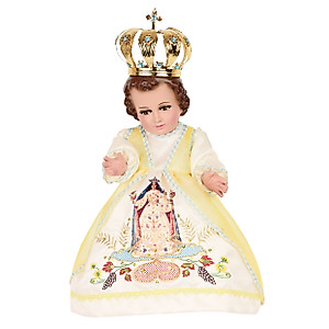 Susaniita - Niño de la Candelaria Traje de Niño Dios: Baby Jesus Figurine Outfit (12cm)