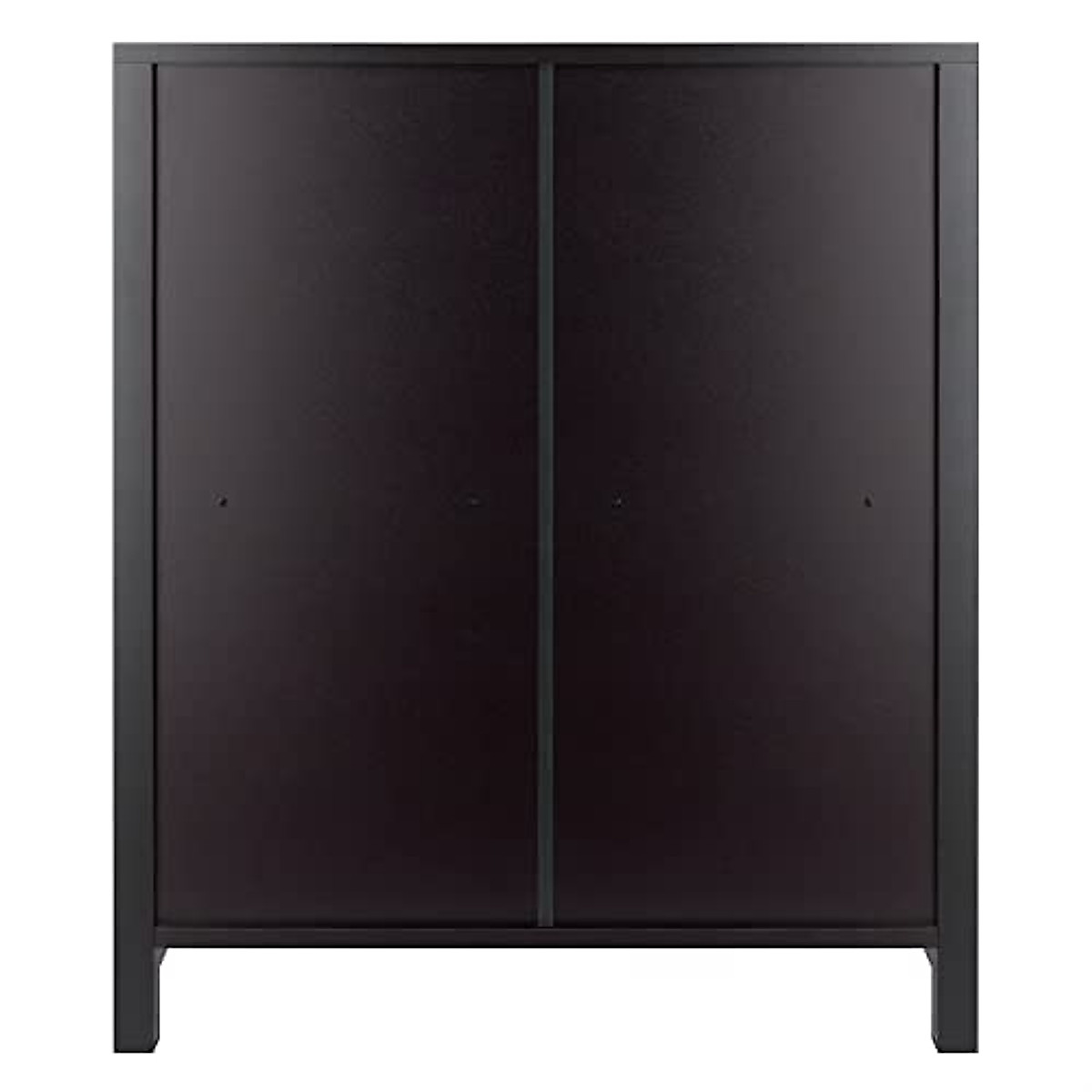 Winsome Terrace Storage Shelf 3-Tier Wide in Espresso, 26-Inch