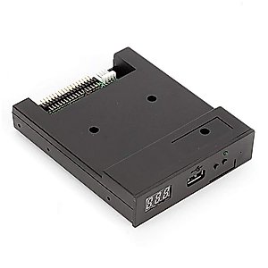 Candeon Floppy Disk Drive, 3.5 inch 1000 Simulation Floppy Disk Drive Emulator Plug Floppy Disk Drive