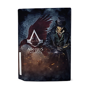 Head Case Designs Officially Licensed Assassin's Creed Jacob Frye Syndicate Graphics Vinyl Faceplate Gaming Skin Decal Compatible With Sony PlayStation 5 PS5 Disc Console & DualSense Controller