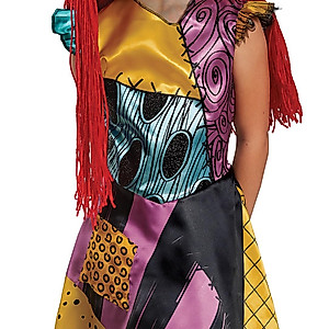 Disguise Disney Sally Nightmare Before Christmas Deluxe Girls' Costume, S (4-6x)