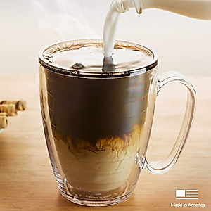 Tervis My Kids Have Paws Made in USA Double Walled Insulated Tumbler Travel Cup Keeps Drinks Cold & Hot, 16oz Mug, Clear