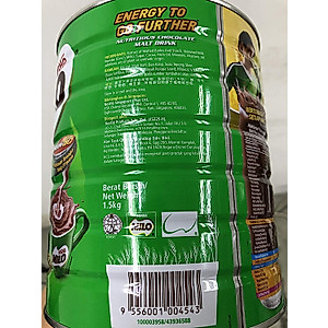 Nestle Milo Malaysia 3.3 Pound (1.5kg) Halal Beverage Mix Chocolate Malt Powder Tin Can Fortified Powder Energy Drink Cocoa