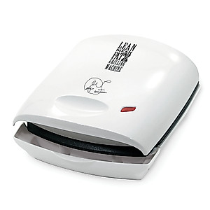 George Foreman GR11WSP3 Champ 36-Square-Inch Nonstick Electric Grill,White