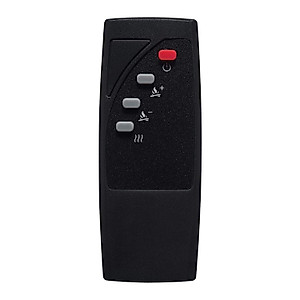 Duraflame DFI-550-22 Freestanding Infrared Quartz Fireplace Stove with Remote Control 1500W, Black