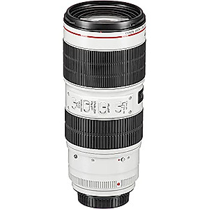Canon EF 70-200mm f/2.8L is III USM Lens (3044C002) + Filter Kit + Cap Keeper + Cleaning Kit + More (Renewed)