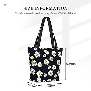 Tote Bag for Women Travel Shoulder Bag Hobo Bag Daily Working Handbag Beach Bag Large Capacity Purse Satchel, ( Camomile2 )