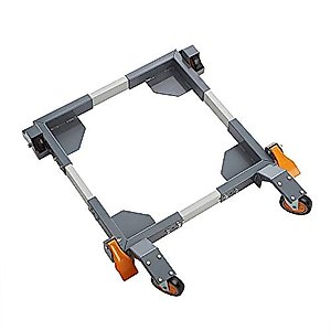 Bora Portamate Mobile Base PM-3800 with High Clearance 5” Wheels – Universal, Heavy Duty, Adjustable Rolling Kit, Floor Dolly Roller for Equipment, Power Tools, Machines- 1500 lb Capacity