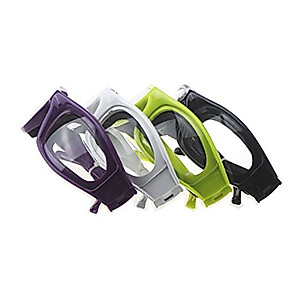 2 Pack Onion Goggles Tear Free Kitchen Eye Glasses Onion Cutting Goggles with Inside Sponge (Purple)