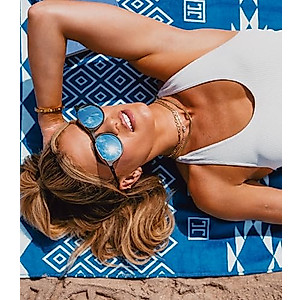 Revo Sunglasses x Kendall Toole: Polarized Lens with Eco-Friendly Pantoscopic Frame, Bolt, Tortoise Frame with Graphite Lens