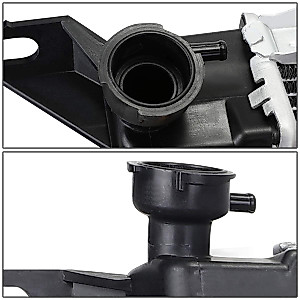 DNA Motoring OEM-RA-2173 Aluminum Core Radiator Compatible with 98-11 Ranger 3.0 4.0/98-03 Explorer 4.0/01-05 Explorer Sport Trac 4.0 AT