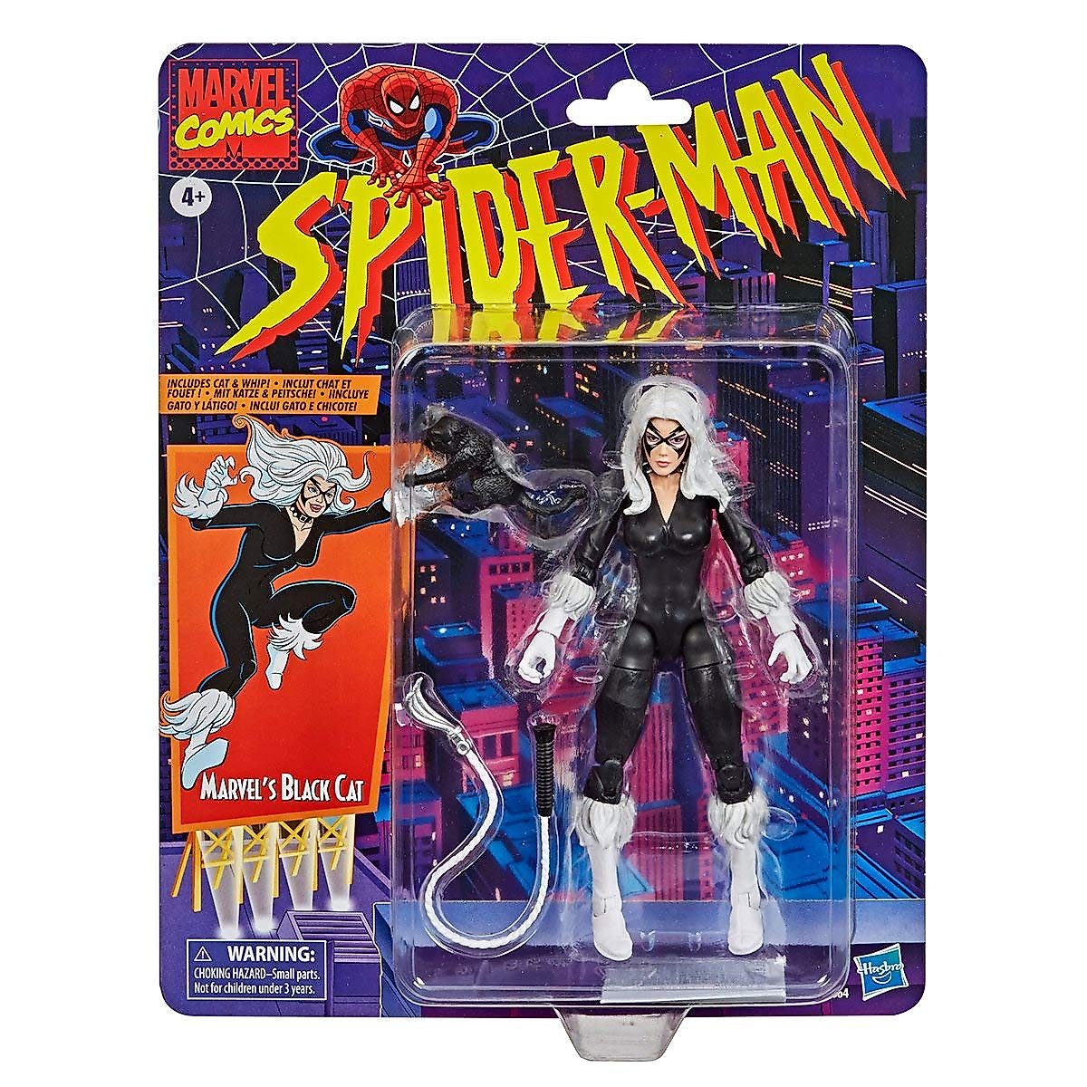 Hasbro Marvel Legends Black Cat 6" Figure from Spider-Man Vintage Collection