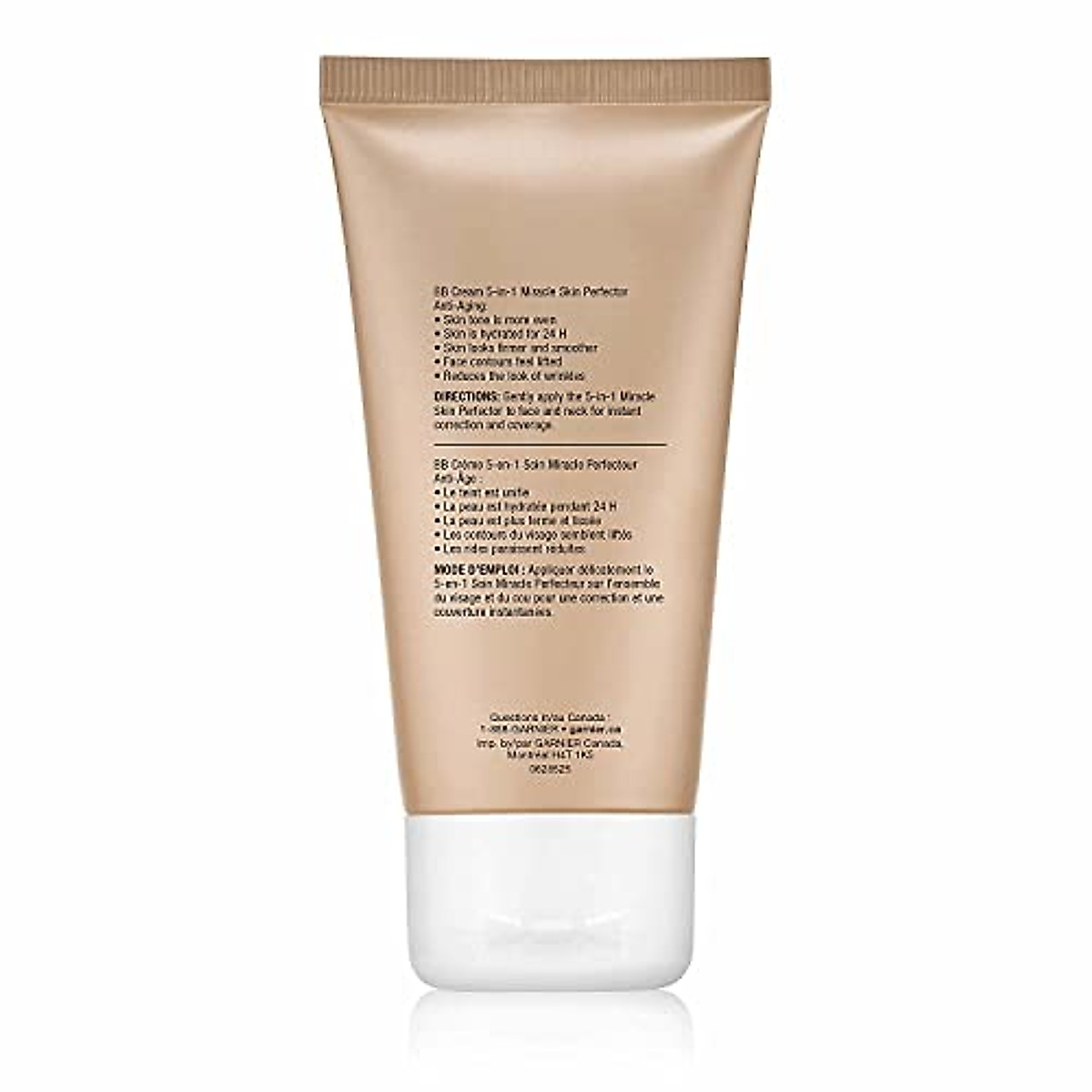 Garnier SkinActive BB Cream Anti-Aging Face Moisturizer, Light Medium, 2.5 Ounce