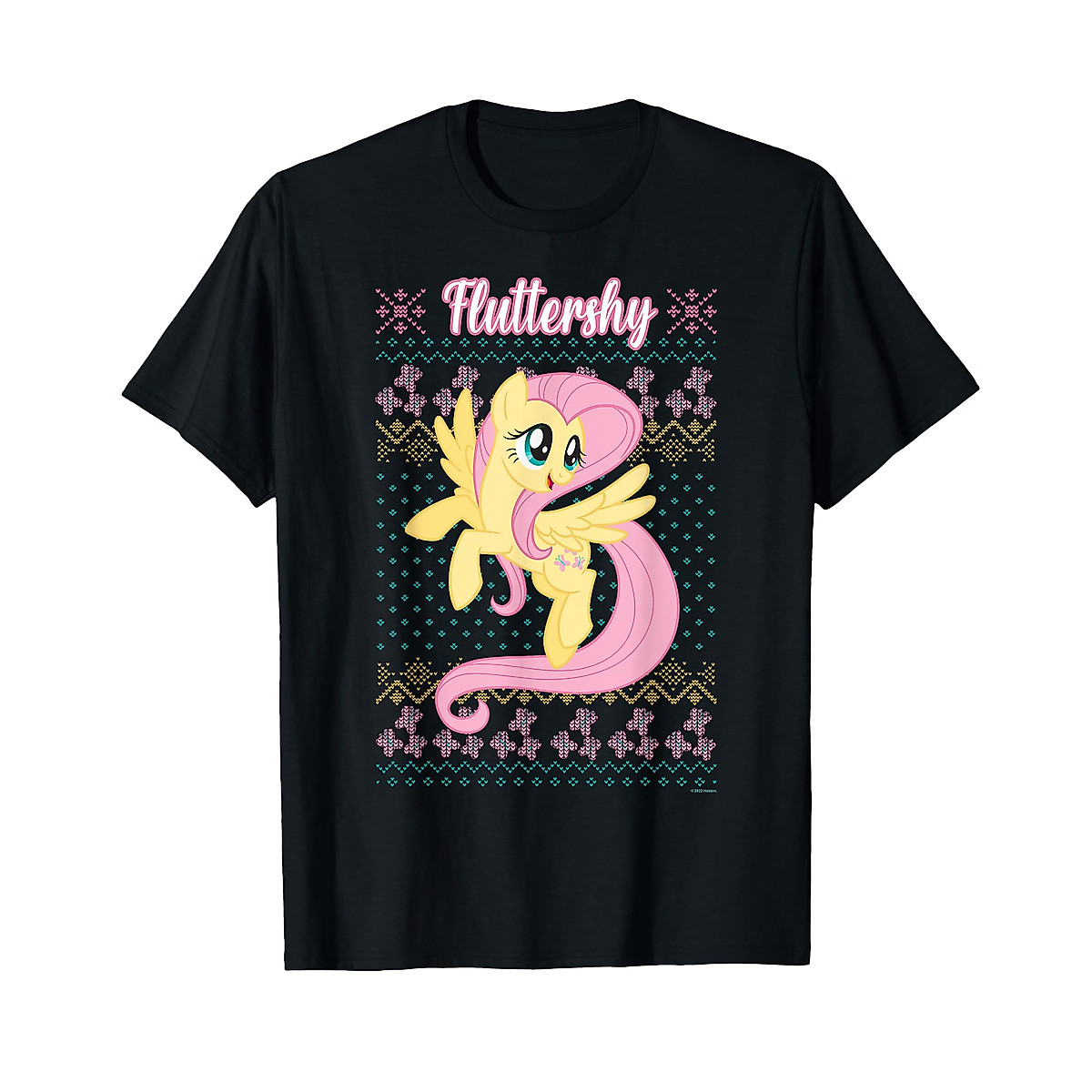 My Little Pony Fluttershy Christmas Ugly Sweater T-Shirt