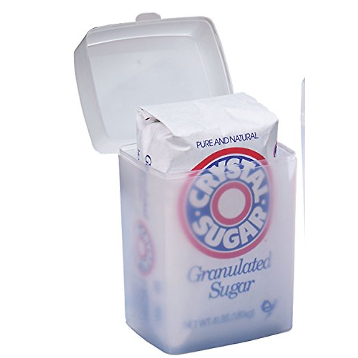 Home-X Sugar Keeper Plastic Storage Container