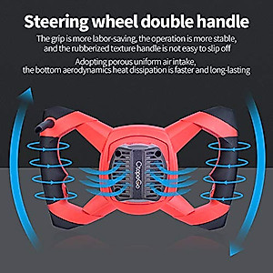 Concrete Mixer Machine, 1600W Cement Mixer Mixing Drill Tool for Concrete Cement Panit Mortar Drywall Mud Grout Thinset, Electric Hand Paint Paddle Mixers, Adjustable 6 Speeds