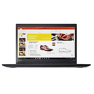 Lenovo ThinkPad T470s 14" FHD Laptop, Intel Core i7-7600U, Up to 3.9GHz, 16GB RAM, 256GB SSD, Webcam, Windows 10 Pro (Renewed)