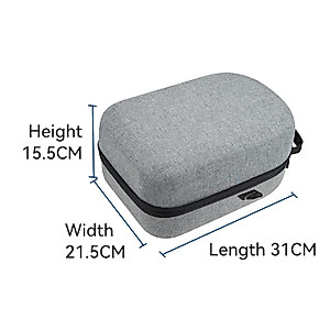 subeirey Carrying Case for Quest 2 Advanced All-in-One Virtual Reality Headset, Designed for Portable Protection of Your VR Headset & Accessories