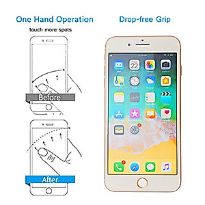 Blacell Colorful Cell Phone Ring Holder 360 Degree Rotation Phone Ring Holder Stand Finger Ring Kick-Stand Compatible Various Mobile Phones or Phone Cases