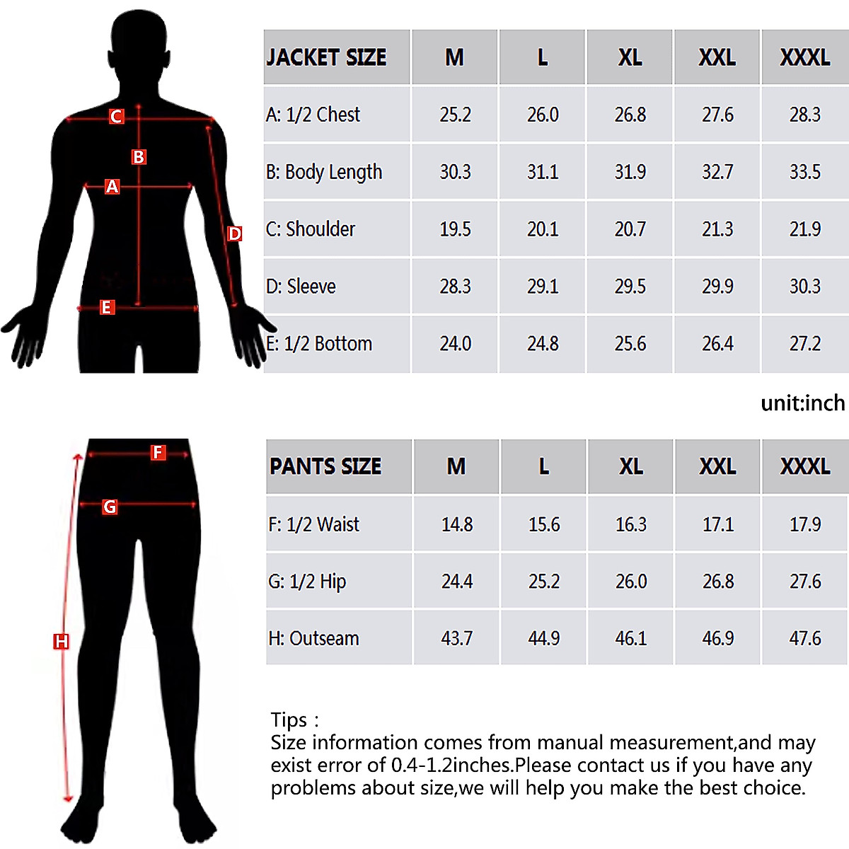 VIKAMAKA Waterproof Rain Suit for Men,Lightweight Rain jacket with Pants 2 Pieces,Double Hats for Motorcycle Cycling Protective