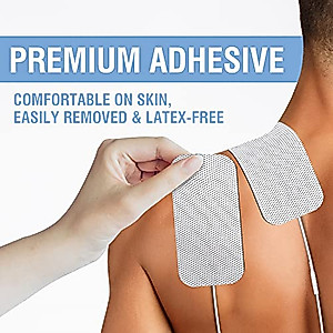 DONECO TENS Unit Pads 2X4 20 Pcs Replacement Pads Electrode Patches for Electrotherapy