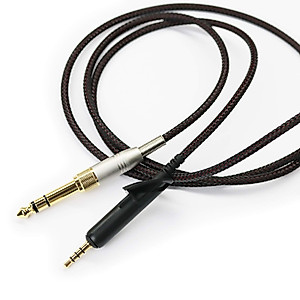 NewFantasia Replacement Audio Upgrade Cable Compatible with Bose QuietComfort 15, QC15 Headphones 1.2meters/4feet