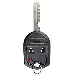 KeylessOption Keyless Entry Remote Control Uncut Blank Car Ignition Key Fob Replacement for CWTWB1U793