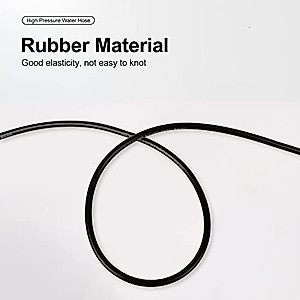 Drain Hose, Standard Interface No Leakage 10 Meters Good Elasticity High Pressure Washing Hose for Electric or Pneumatic er