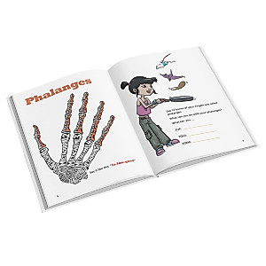 Know Yourself - Bones of the Hand, Arm, and Shoulder: Book 1, Human Anatomy for Kids, Best Interactive Activity Workbook to Teach the Skeletal System of the Human Body, Ages 8-12