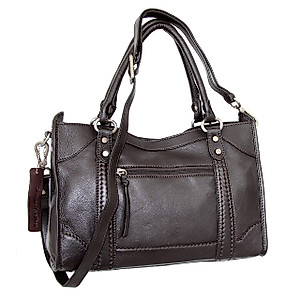 Super Sara Leather Satchel (Turquoise)