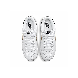 Nike Womens Dunk Low SE DD7099 100 Animal Instinct - Size 8W White