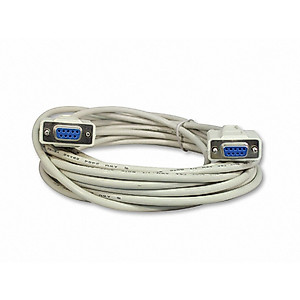 Your Cable Store 25 Foot DB9 9 Pin Serial Port Null Modem Cable Female/Female RS232