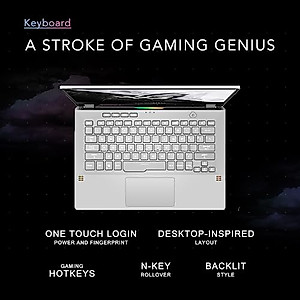 ASUS 2022 ROG Zephyrus G14 14" FHD 144Hz Gaming Laptop, AMD Ryzen 7-5800HS, 40GB RAM, 2TB PCIe SSD, NVIDIA GeForce RTX 3060 6G Graphics, Backlit Keyboard, Win 11 Pro, White, 32GB USB Card