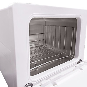 Kaptin 7L Hot Towel Warmer Medium Thermostatic Towel Warmer Towel Cabinet Professional Spa Hot Towel Warmer Suitable for Household or Personal (White)