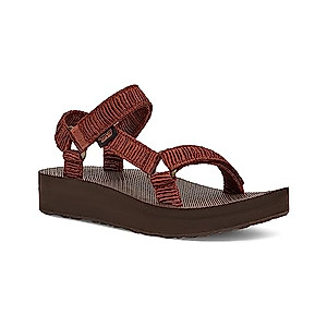 Teva Women's Midform Universal Satinya Sandal, Sequoia, 9
