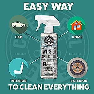 Chemical Guys SPI_191_16 Lightning Fast Carpet and Upholstery Stain Extractor & SPI_993_16 Nonsense All Surface Cleaner Safe for Home, Garage, Cars, Trucks, SUVs & More, 16 fl. Oz, Unscented