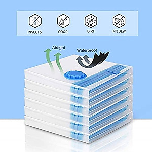 NC Vacuum Storage Bag with Electronic Pump, Foldable and Compressed Storage Bag for Clothes, Quilt and Pillow, Vacuum Sealed Bag,