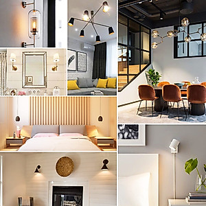 Mlambert 12 Pack E12 LED Edison Bulb,4W Equal 40W e12 Candelabra Bulb 2700K,Dimmable T6 T25 LED Bulb,E12 Bulb,Small Bulb for Chandelier,not E26 Base