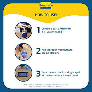 Mold Star 30 - 1A:1B Mix by Volume Platinum Silicone Rubber - Pint Unit