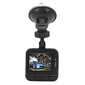 Dash Cam 1080P Car Driving Recorder, 1.6in Color Display Screen DVR Recording Dash Cam for Car, Motion Detection Voice Recording, Up to 32GB Expandable