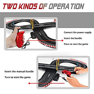 Kids Toy-Electric Powered Slot Car Race Track Set Boys Toys for 6 7 8-12 Years Old Boy Girl Best Gifts