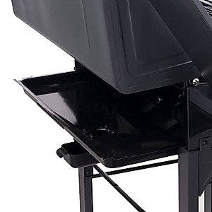 Char-Broil 463331422 Performance Amplifire 4-Burner Cart Style Liquid Propane Gas Grill, Metallic Gray