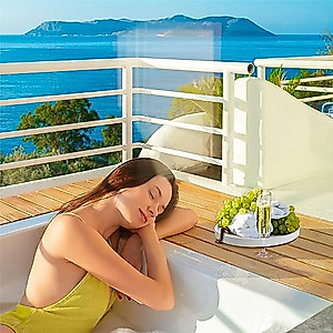 2 Pack Lazy Susan Organizers - OAMCEG 10 Inch Lazy Susan Turntable for Cabinet, 360 Rotating Kitchen Spice Rack Spinning Organizer, Bamboo Large Pantry Organization and Storage, for Fridge, Countertop