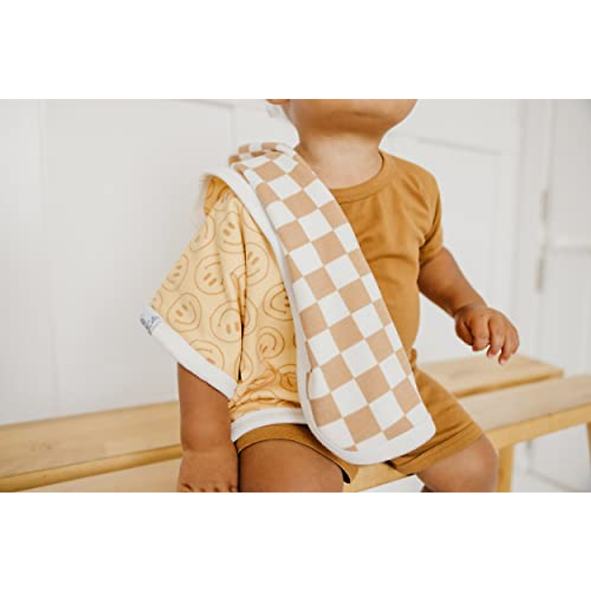 Copper Pearl Baby Security Blanket Set of 2 - Portable Size for Self-Soothing On-The-Go, Ideal Baby Blankets for Boys and Girls, Ultra-Soft, and Gift-Ready Loveys - Vance