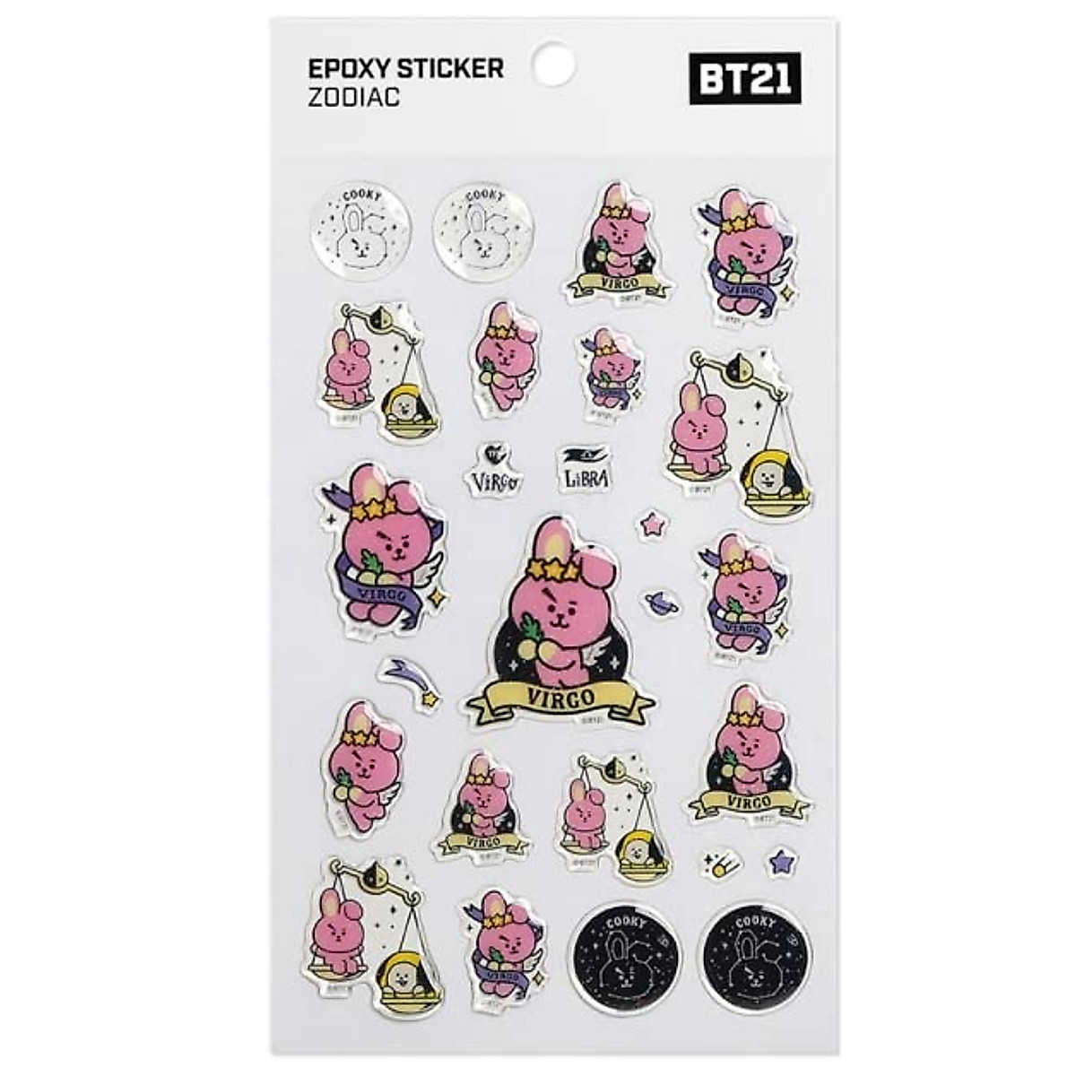Jungkook-Cooky Official Merchandise Set [Gen 3]-One Cooky Character Jelly Case Cover Compatible with Airpod 3 +One Cooky Sticker+Photocards Included_Butter Permission to Dance Jungkook Seven