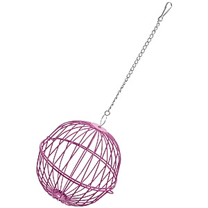 Rabbit Feeding Cage Feed Dispenser Ball Bunny Feeder Balls Rabbit Grass Feeder Ball Hamster Cage Feeder Feed Dispenser Toy Rabbit Hanging Grass Ball Guinea Feeder Rabbit Supply