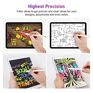 Stylus Pencil 1st Generation for Apple with 10X Fast Charge & Palm Rejection Compatible with iPad Pro 11/12.9, iPad 10/9/8/7/6, iPad Mini 5/6, iPad Air 3/4/5