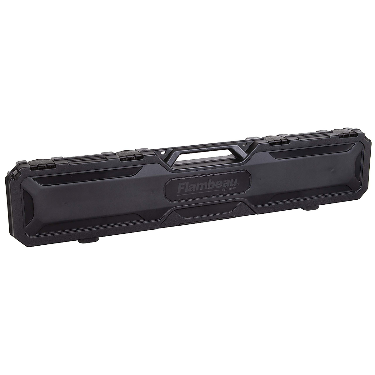 Flambeau Outdoors Express Gun Case, 46" Hard Rifle/Shotgun Protection, Black